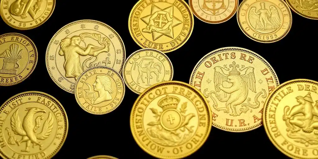 The most famous historical gold coins of France